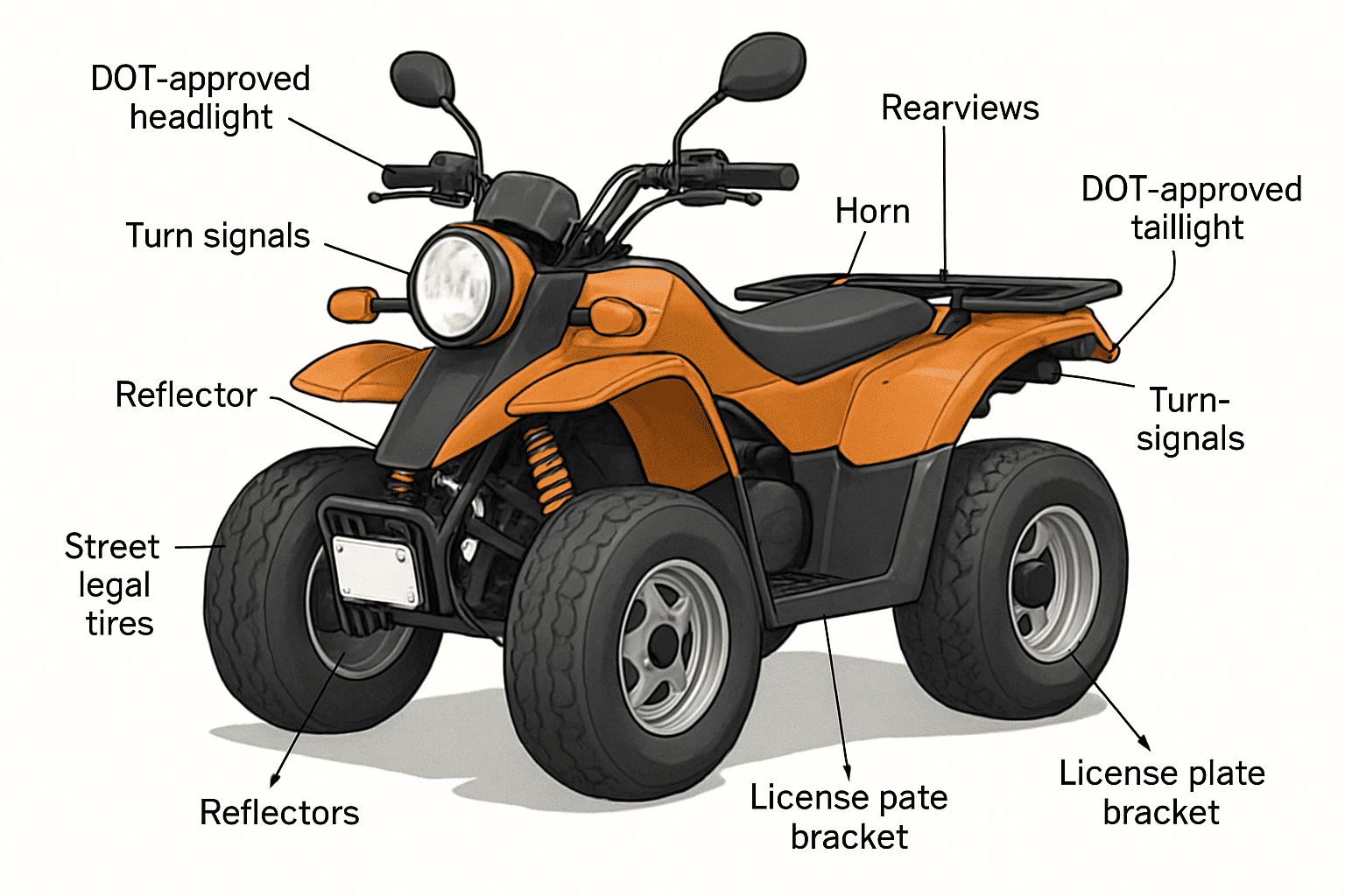 How to Make an ATV Street Legal