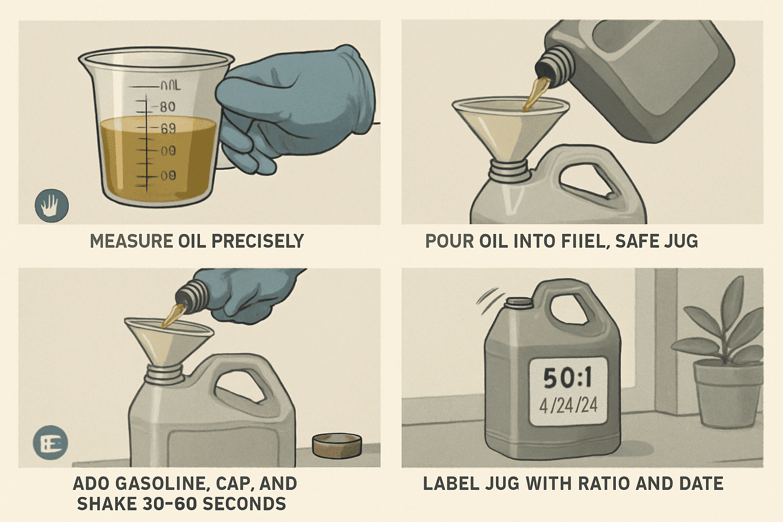 How to Mix 2 Stroke Gas for Your Dirt Bike